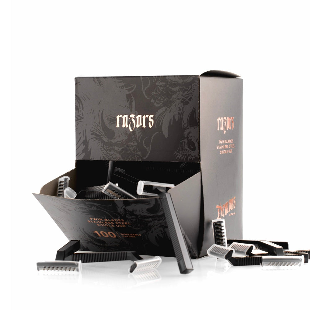 Demons Razors 100 pcs/box – BNG Tattoo Supply